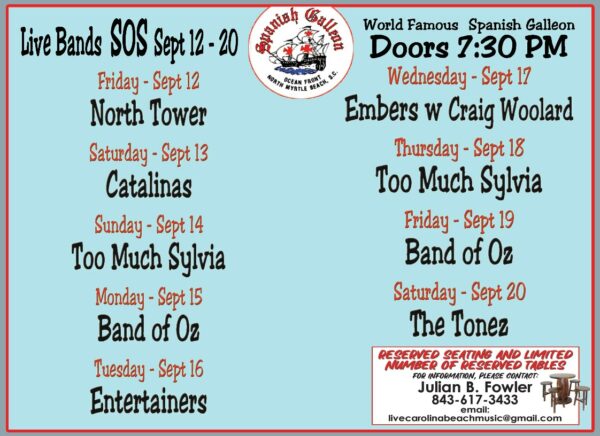 SOS Fall Migration 2025 - North Myrtle Beach | Explore NMB