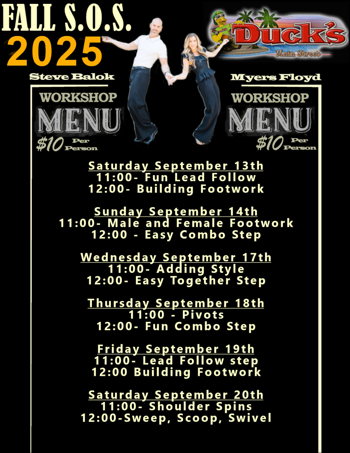 SOS Fall Migration 2025 - North Myrtle Beach | Explore NMB