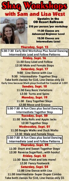 SOS Fall Migration Schedule North Myrtle Beach - Explore NMB