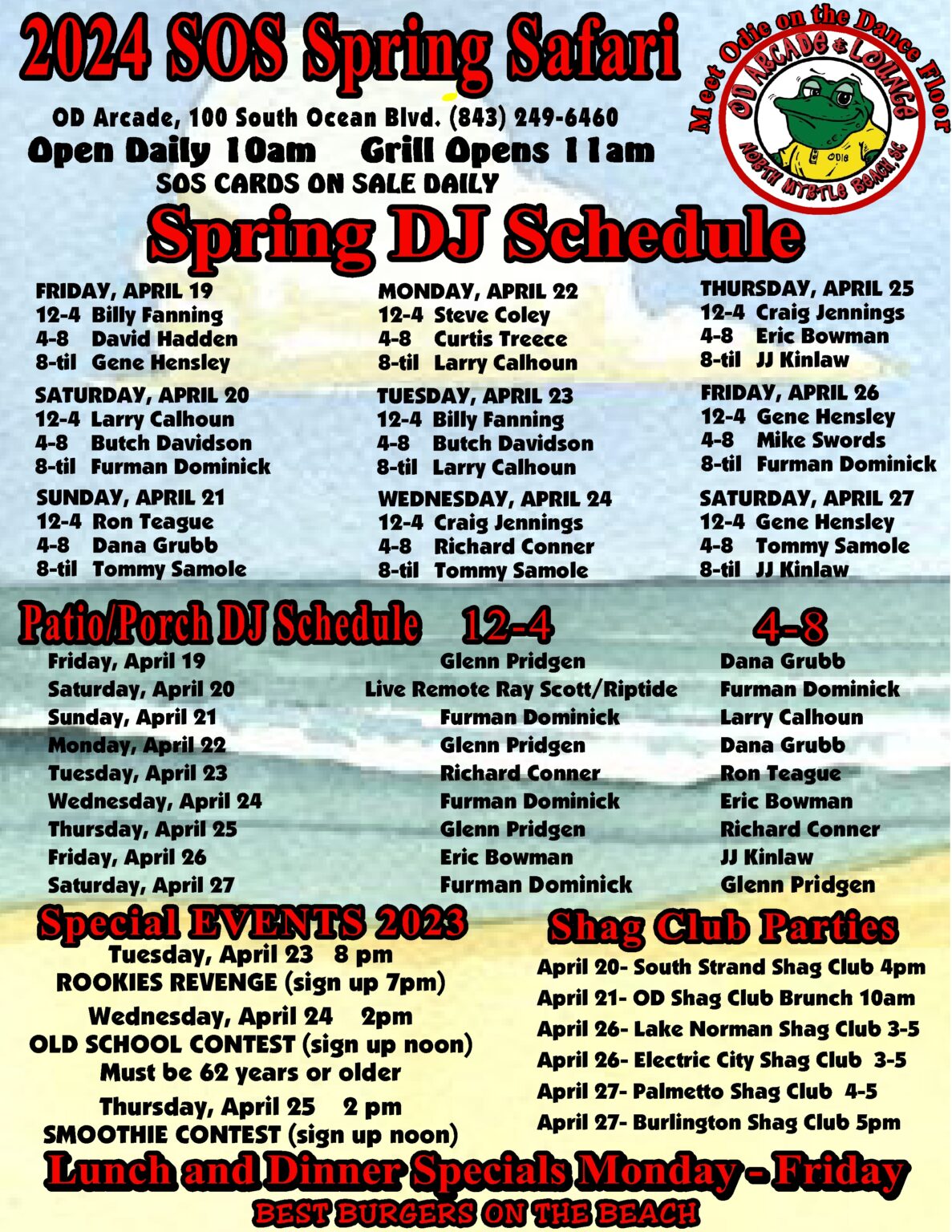 SOS - Spring Safari 2024 - North Myrtle Beach | Explore NMB